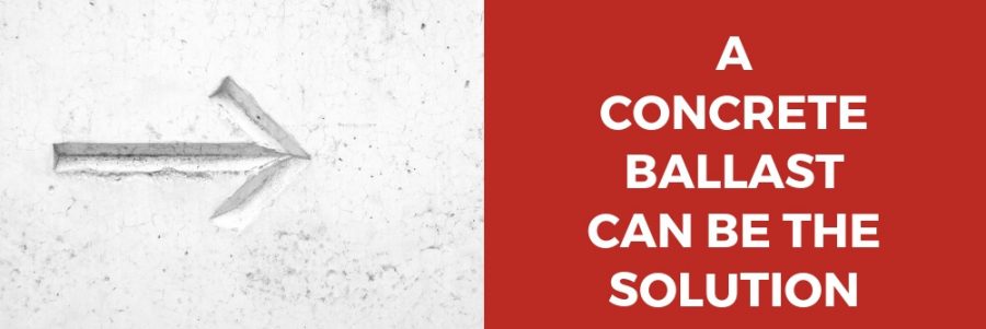 Concrete Construction And Solar Ballasts for Solar Energy